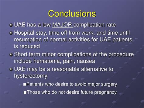 Ppt Uterine Artery Embolization Powerpoint Presentation Free