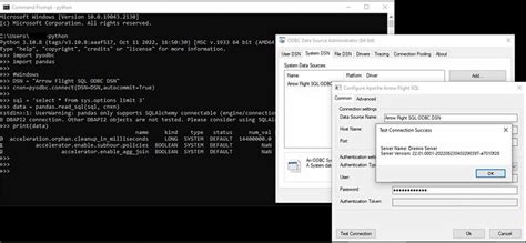 connecting python and dremio windows dremio university dremio