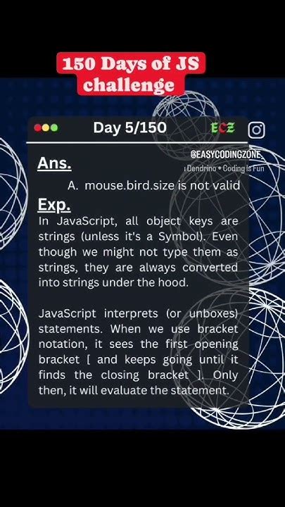 Javascript Quiz Questions Day 5 Youtube