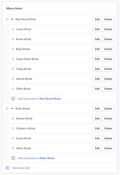 How To Add Sub Collections On Shopify Logeix
