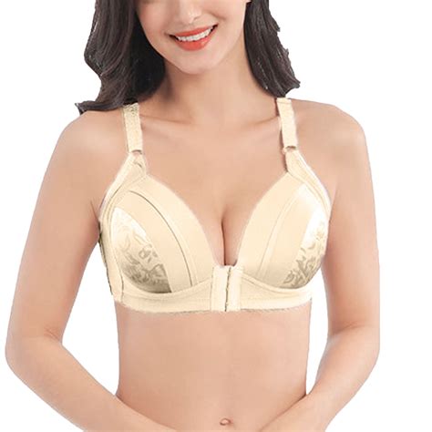 Jgtdbpo Front Closure Bras For Women No Underwire Plus Size Full