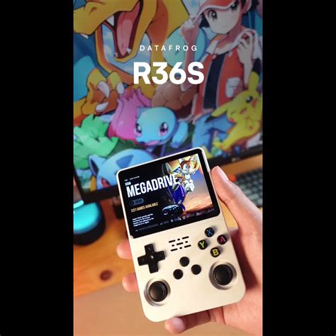 Open Source R S Retro Handheld Video Game Console Linux System Inch IPS Screen Portable