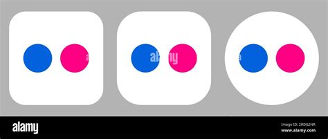 flickr app logo flickr icon filled flickr icon for website design and