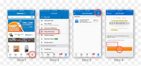 walmart app checkout steps hd png download vhv