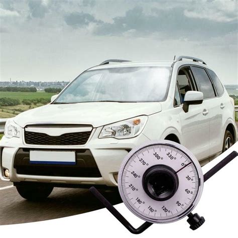 토크 각도 게이지 회전 조정 가능한 드라이브 토크 미터 렌치 세트 내구성 자동차 게이지 도구 자동 수리 토크 각도 게이지 자동차 수리 도구