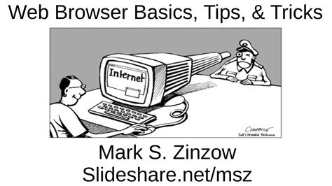web browser basics tips and tricks draft 17 ppt