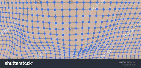 Lattice Structure Science Technology Background Graphic Stock Vector