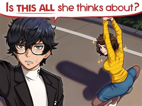 Amamiya Ren And Kawakami Sadayo Persona And 1 More Drawn By Neggoartz