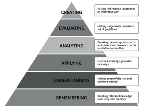 Bloom S Taxonomy Revised Download Scientific Diagram