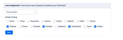 Auto Assign Incoming Messages Helpwise Product Updates