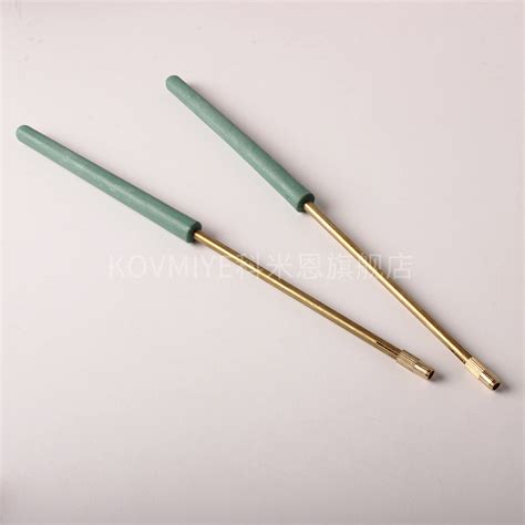 实验室微生物细胞接种针镍铬接种环10ul微升金属接种棒铜棒镍铬丝合金接种环丝 环全铜接种棒塑料柄接种丝 虎窝淘