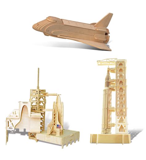 Puzzled Bundle Of Space Crafts Space Shuttle Saturn V And Shuttle