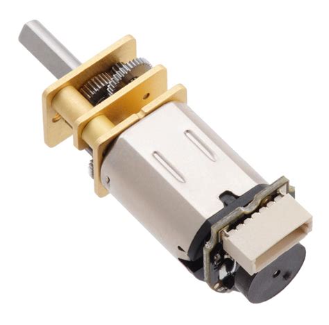 Magnetisk kodesæt med topindgangsstik til mikrometalgearmotorer 12 CPR 2 7 18V Opencircuit