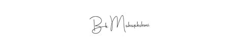 83 Bk Mahalakshmi Name Signature Style Ideas Get Digital Signature