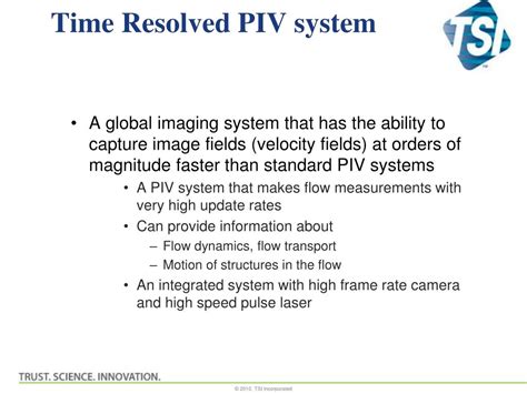 Ppt Time Resolved Piv Systems Powerpoint Presentation Free Download