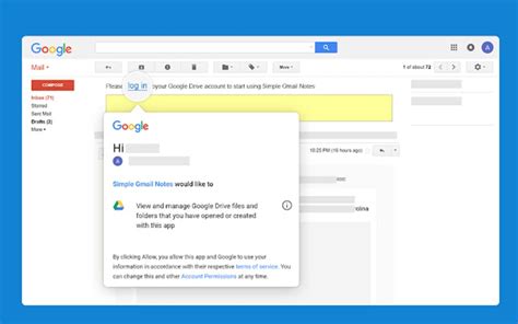 Simple Gmail Notes For Google Chrome Extension Download
