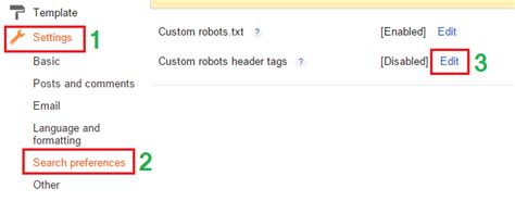 How To Setup Custom Robots Header Tags In Blogger Free Blogger Plugins