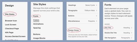 edit mobile site title and logo squarespace 7 1 rebecca grace