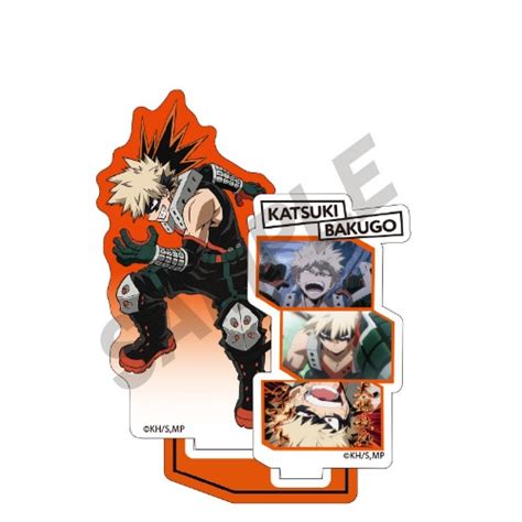 [입고 완료] 나의 히어로 아카데미아 Crux 아크릴 스탠드 바쿠고 카츠키 나히아 애니 공식 굿즈 도키도키굿즈
