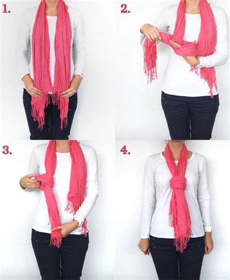 Different Way To Tie A Scarf Roupas Estilosas Como Usar Lenços