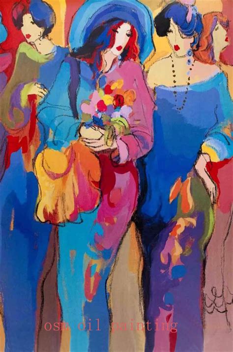 Handmade Modern Abstract Wall Art Decorative Sex Lady Women Acrylic