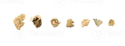 Set Of Small Stone Isolated Natural Material Element 23942424 Png
