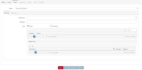 setting up an integration to sql server eone solutions