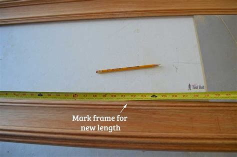 How To Resize A Wood Picture Frame Her Tool Belt