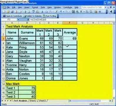 How To Use Simple Formulae In Microsoft Office Excel Microsoft Office