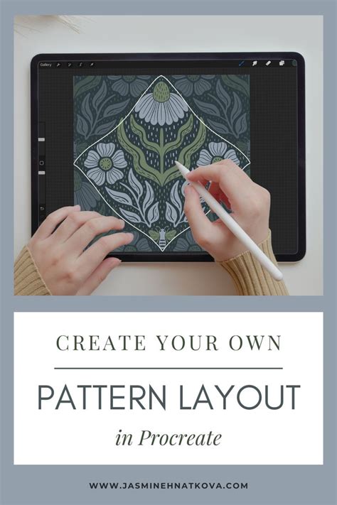 Create Your Own Pattern Layout In Procreate Surface Pattern Design