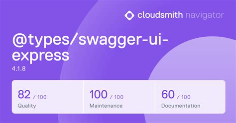 Typesswagger Ui Express 418 Npm Package Quality Cloudsmith Navigator