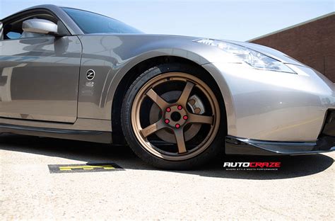Nissan 350z Rays Gram Lights 57dr Bronze