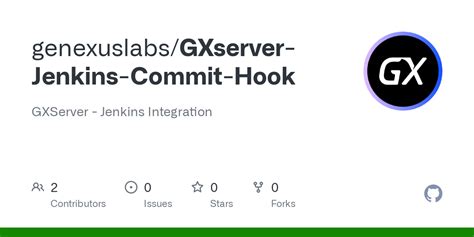 Github Genexuslabsgxserver Jenkins Commit Hook Gxserver Jenkins