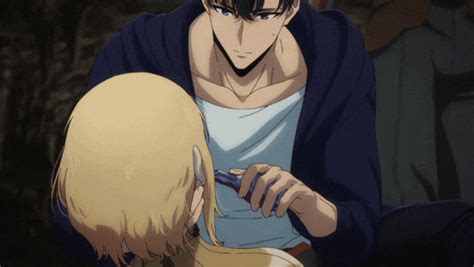 Solo Leveling Sung Jin Woo Gif Solo Leveling Sung Jin Woo Cha Hae In Gif