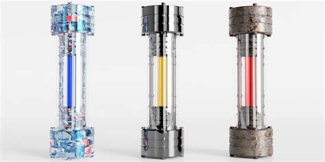 3d Model Scientific Capsule Vr Ar Low Poly Cgtrader