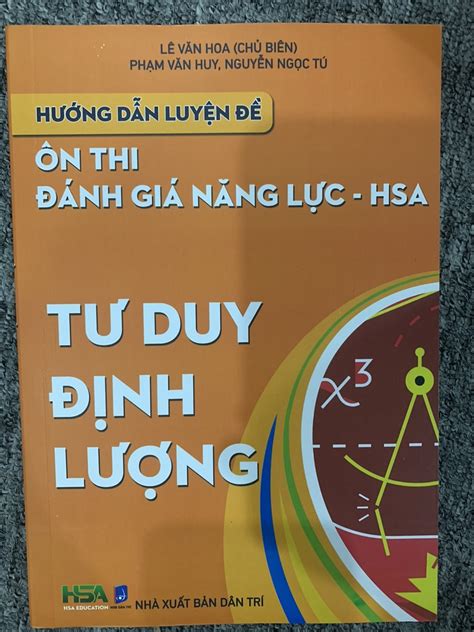 Sách Combo 3 cuốn Hướng dẫn luyện đề ôn thi Đánh giá năng lực HSA
