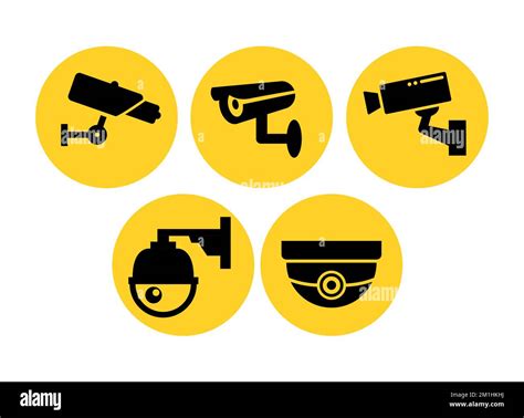 Cctv Vector Logo Video Camera Icon Design 496903 Download Free