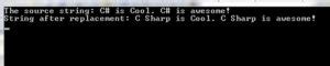 Examples To Understand C String Replace Method