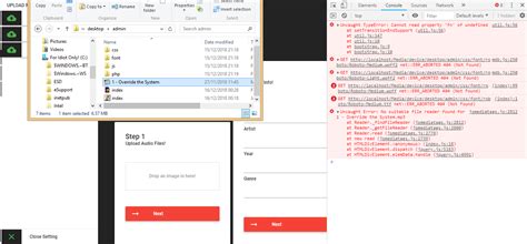 error no suitable file reader found on drag and drop audio files · issue 65 · aadsm javascript