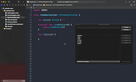 spell checking in xcode sarunw