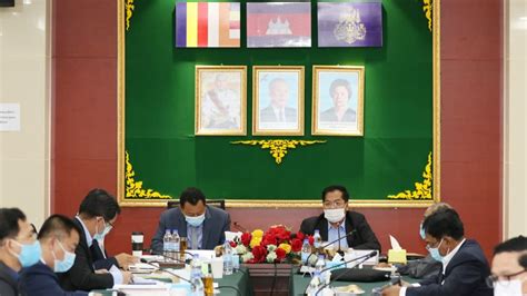 អន្តរក្រសួង ពិនិត្យ និងពិភាក្សាលើការព្រាងអនុក្រឹត្យ កែប្រែមាត្រាមួយចំនួន នៃអនុក្រឹត្យ ស្តីពី