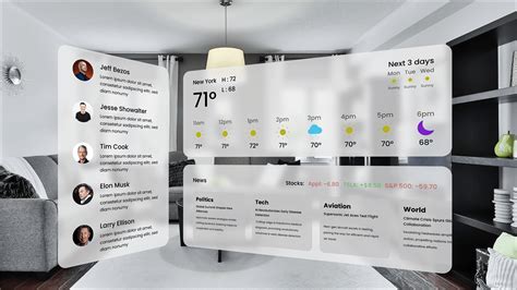 Ar Dashboard Concept On Behance