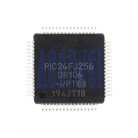 Original Pic Fj Gb Mcu Microcontroller Ic Bit Mhz Kb Tqfp Pic Fj Gb I Pt