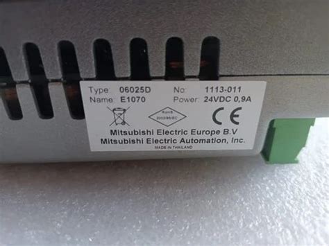 Mitsubishi E1070 Beijer E1070 Beijer 06025d Hmi Human Machine Interface At ₹ 3188 Piece