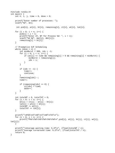 Srtf Pdf Srtf Pdf