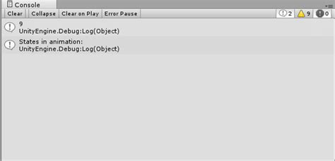 No States In Animation Component Unity Engine Unity Discussions