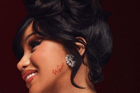 Top 65 Cardi B Face Tattoos Super Hot In Cdgdbentre