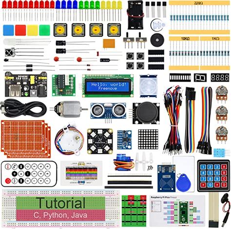 Amazon Freenove Raspberry Pi Pico 用のアルティメットスターター キット 別売り Arduino