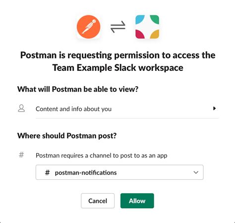 Integrate Postman With Slack Postman Learning Center