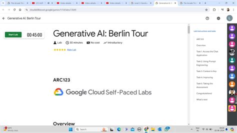 Generative Ai Berlin Tour Lab Solution Qwiklabs Arcade 2024 Youtube